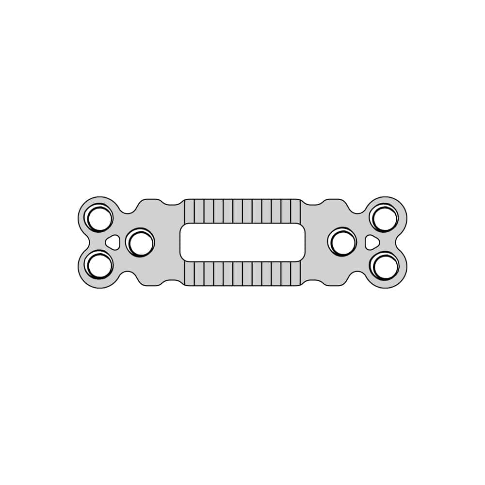 2,0 MM ORTHOGNATHIC MINI LOCKING BSSO PLATE | Aysam