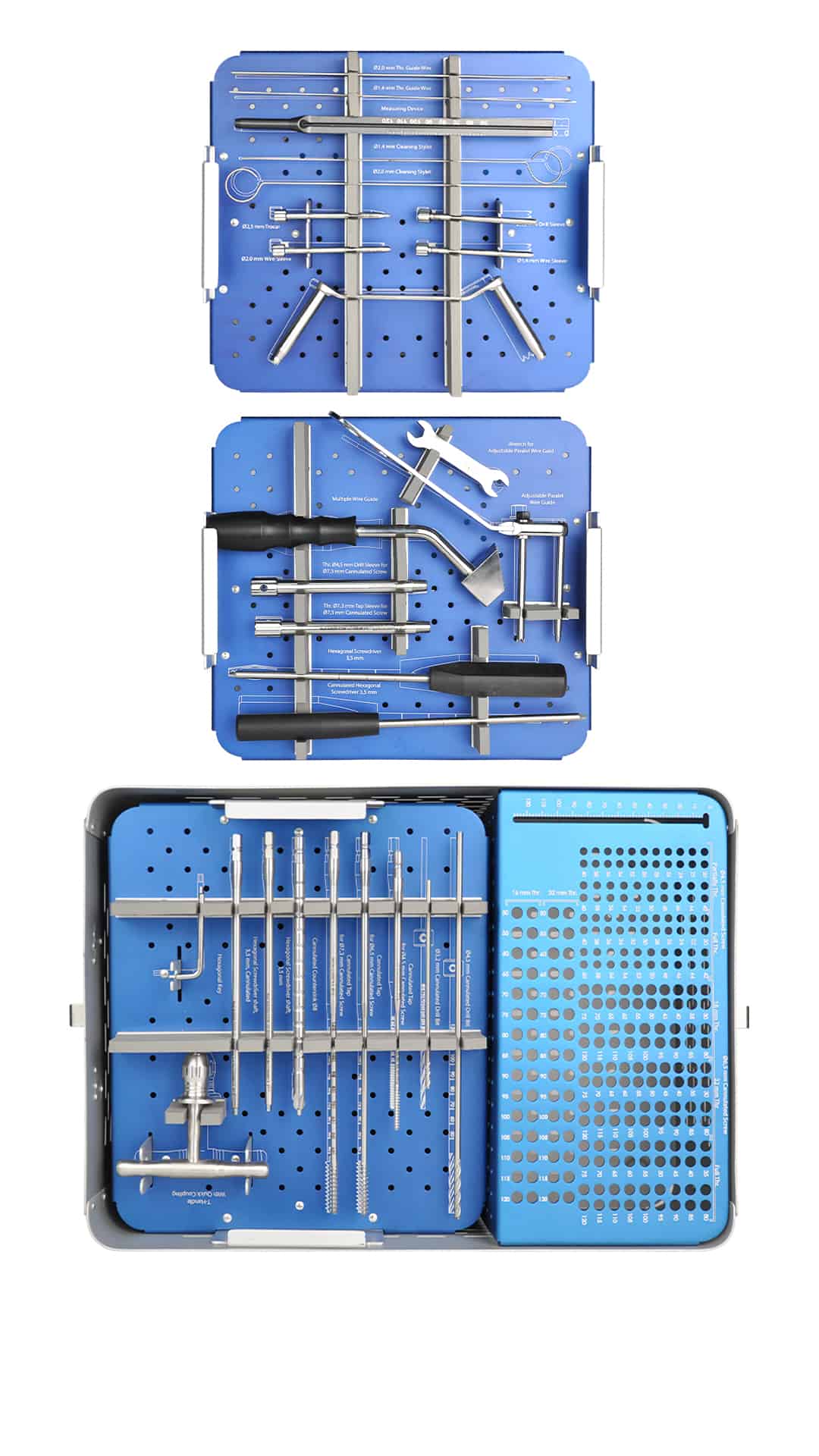 2,7/3,5/4,0 MM CANNULATED SCREW INSTRUMENT SET | Aysam
